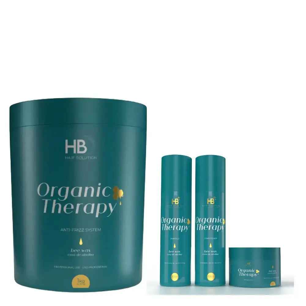 DOKAN HB HAIR SOLUTION Organic Therapy Bee Wax Brazilian Anti Frizz